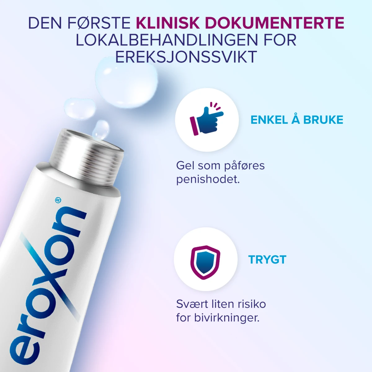 Eroxon – ereksjonsmiddelet som fungerer