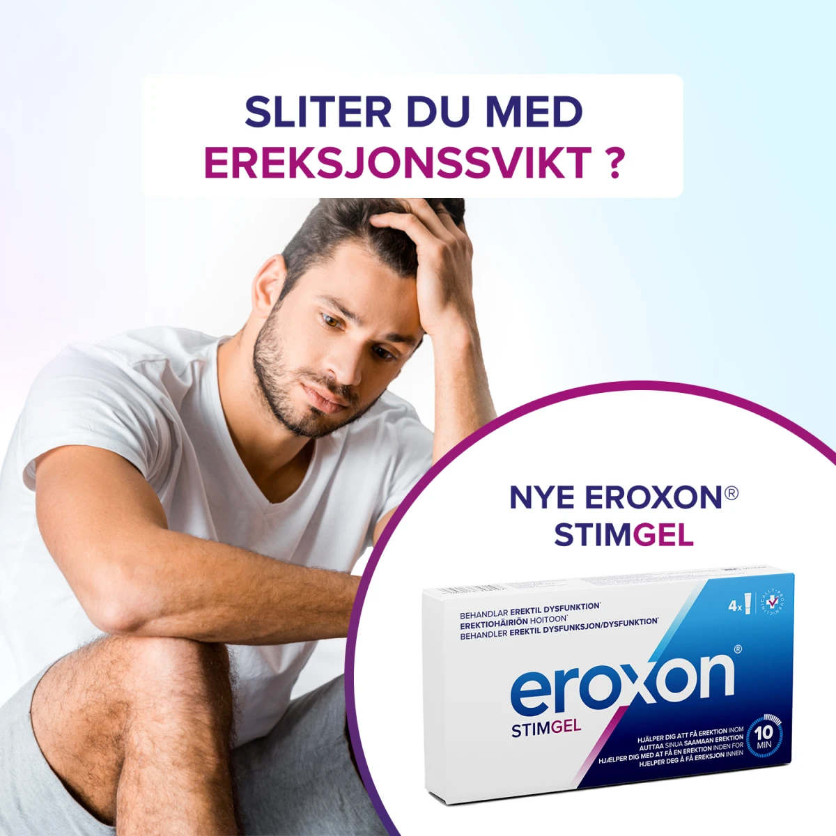 Eroxon – ereksjonsmiddelet som fungerer
